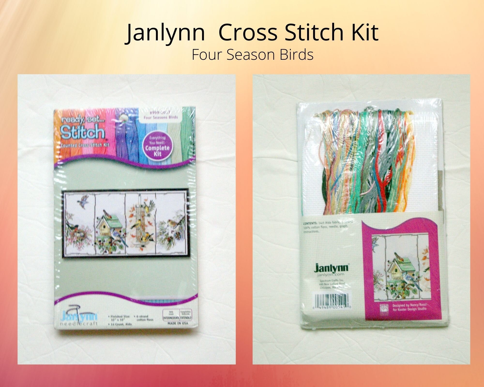 Dimensions Needlepoint Cross Stitch Crewel Kits and Janlynn Cross ...