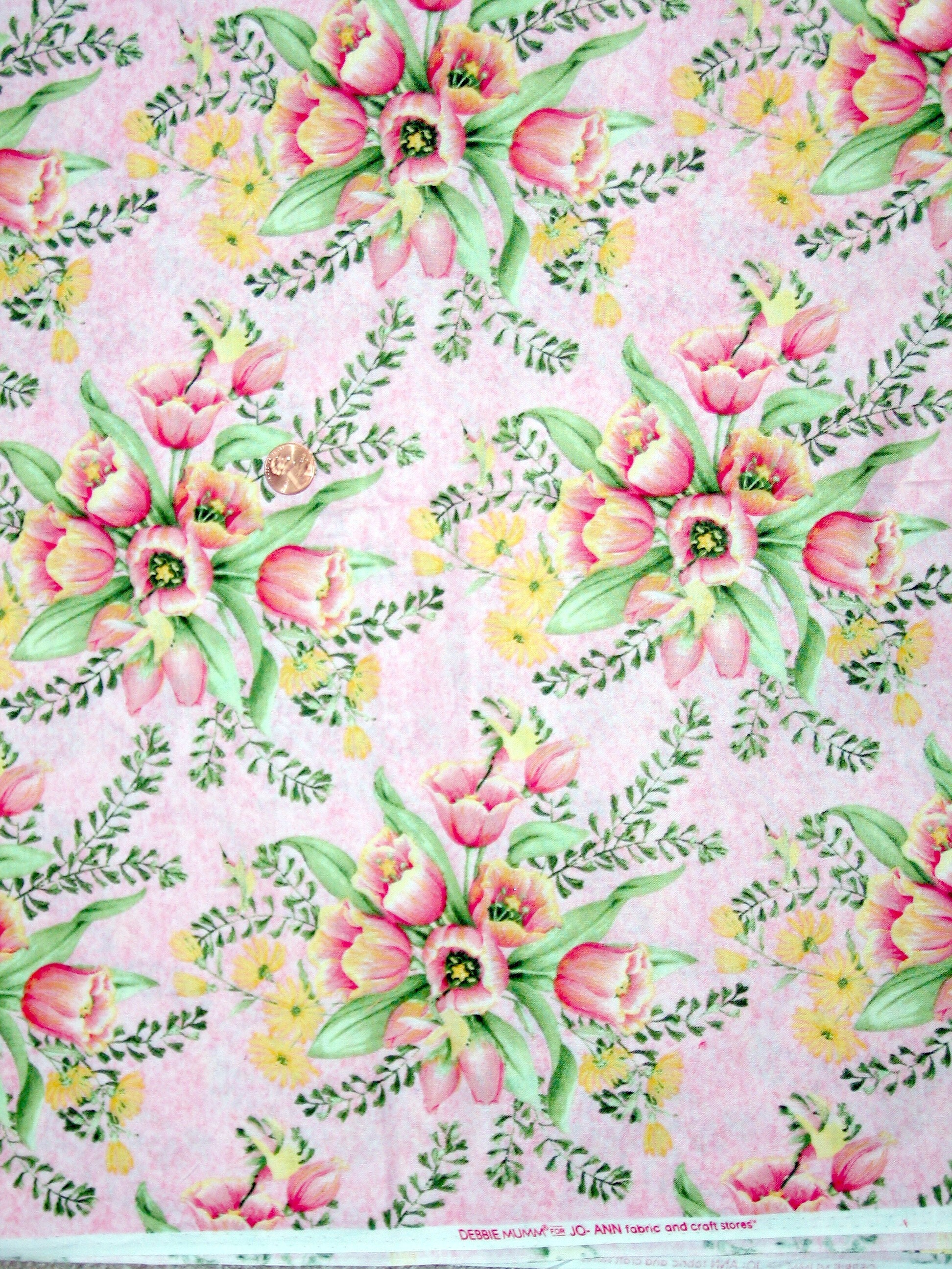 Daisy Kingdom Family Memories Picture Quilt, Pink Floral Fabric ...
