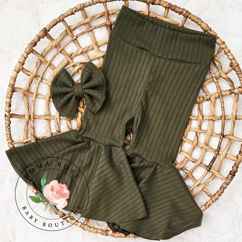 Olive Green Baby Clothes - Etsy