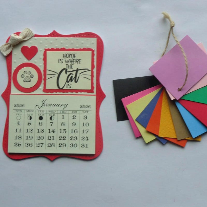 The Paw Print Calendar 2026 - Etsy