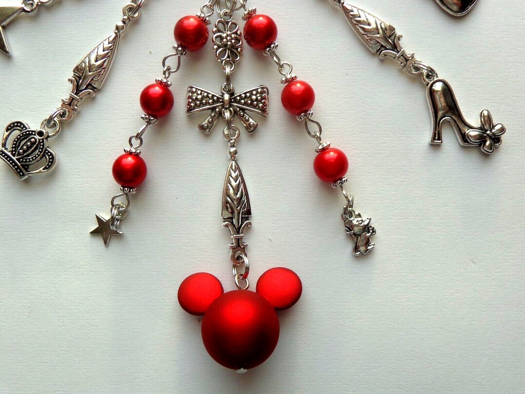 Disney World, Minnie Mouse, Key, Castle, Dream, Tierra, Beaded Purse ...