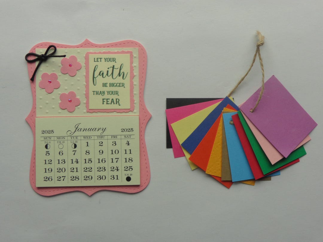 Let Your Faith Be Bigger Than Your Fear, Inspirational, Mini 2025 ...