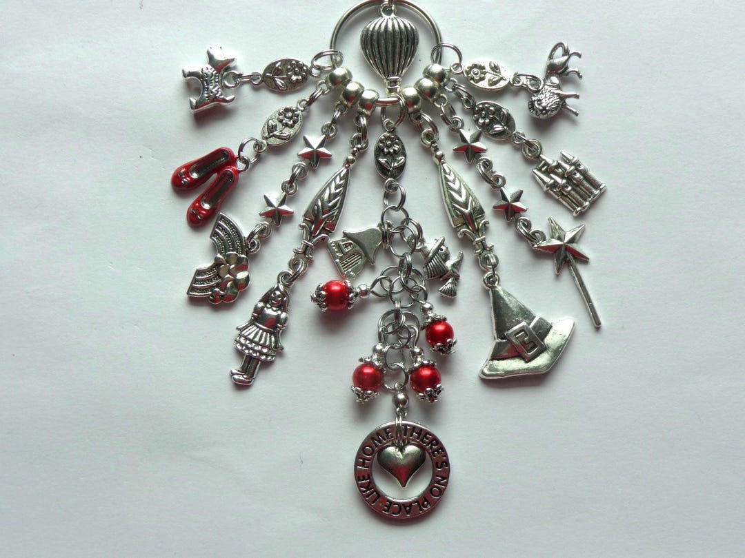 Wizard of Oz Key Inspired, Dorothy, Toto Key Chain, Purse, Bag, Auto ...