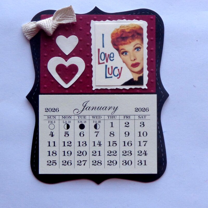 I Love Lucy 2026 Calendar - Etsy