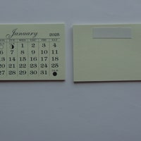 Mini Calendar - Etsy