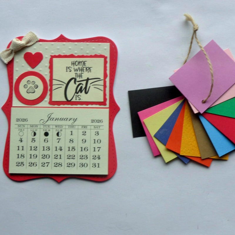 The Paw Print Calendar 2026 - Etsy