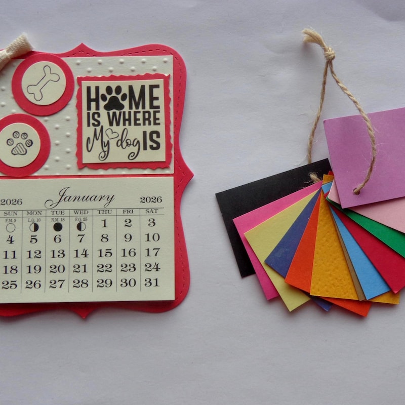 The Paw Print Calendar 2025 2026 - Etsy