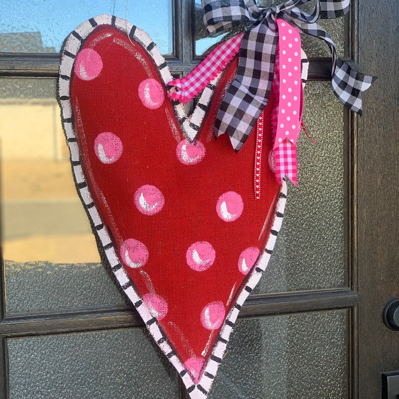 Heart Door Hanger - Etsy