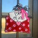 Valentine Envelope Burlap Door Hanger - Etsy