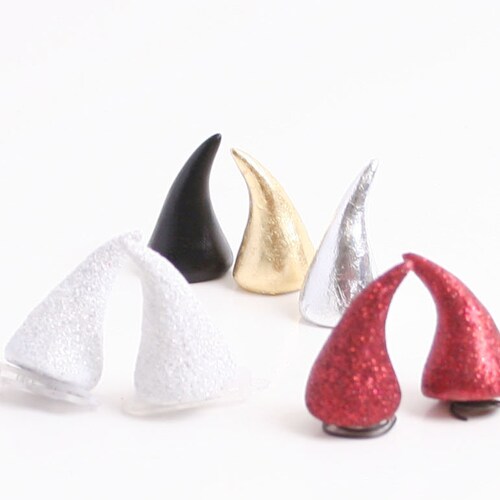 Mini Horns Small Horns Devil Costume Halloween Costume - Etsy