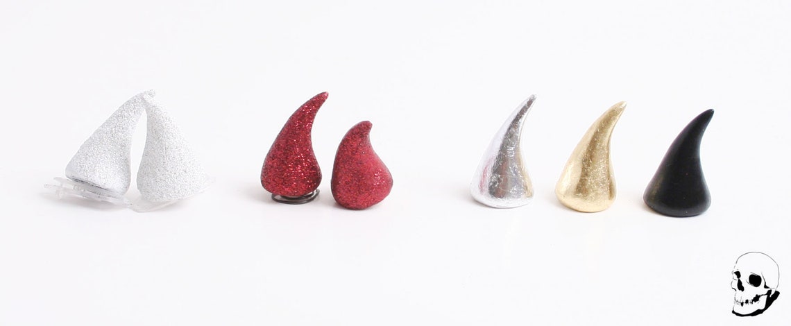 Mini Horns Small Horns Devil Costume Halloween Costume | Etsy