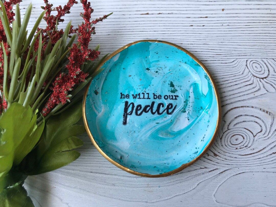 Christian Ring Dish, Inspirational Ring Dish, Trinket Dish, Coin Tray ...