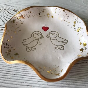 Puffin Ring Dish, Puffin Gifts, Valentines Day Gift, Puffin Catchall ...