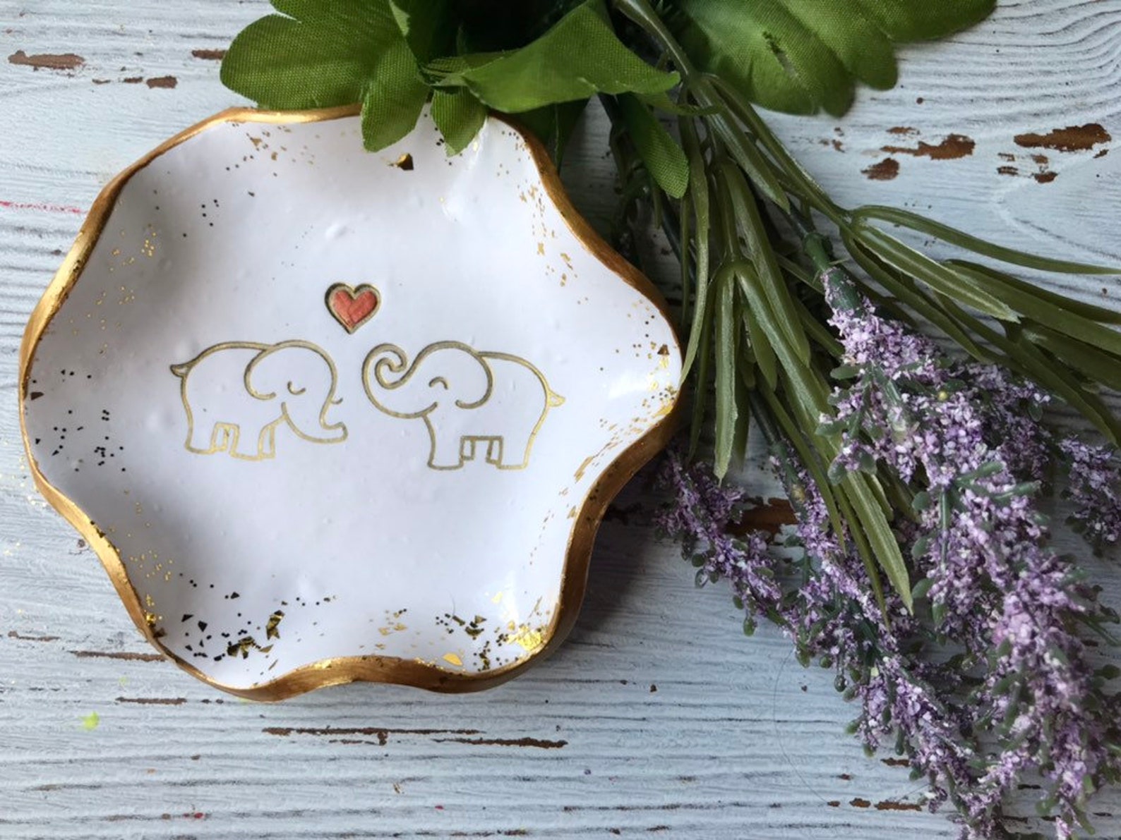 Elephant Ring Dish Elephant Gifts Elephant Love Gift | Etsy