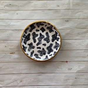 Cow Print Ring Dish, Cow Print Dish, Gift for Couples, Gift for Bride ...