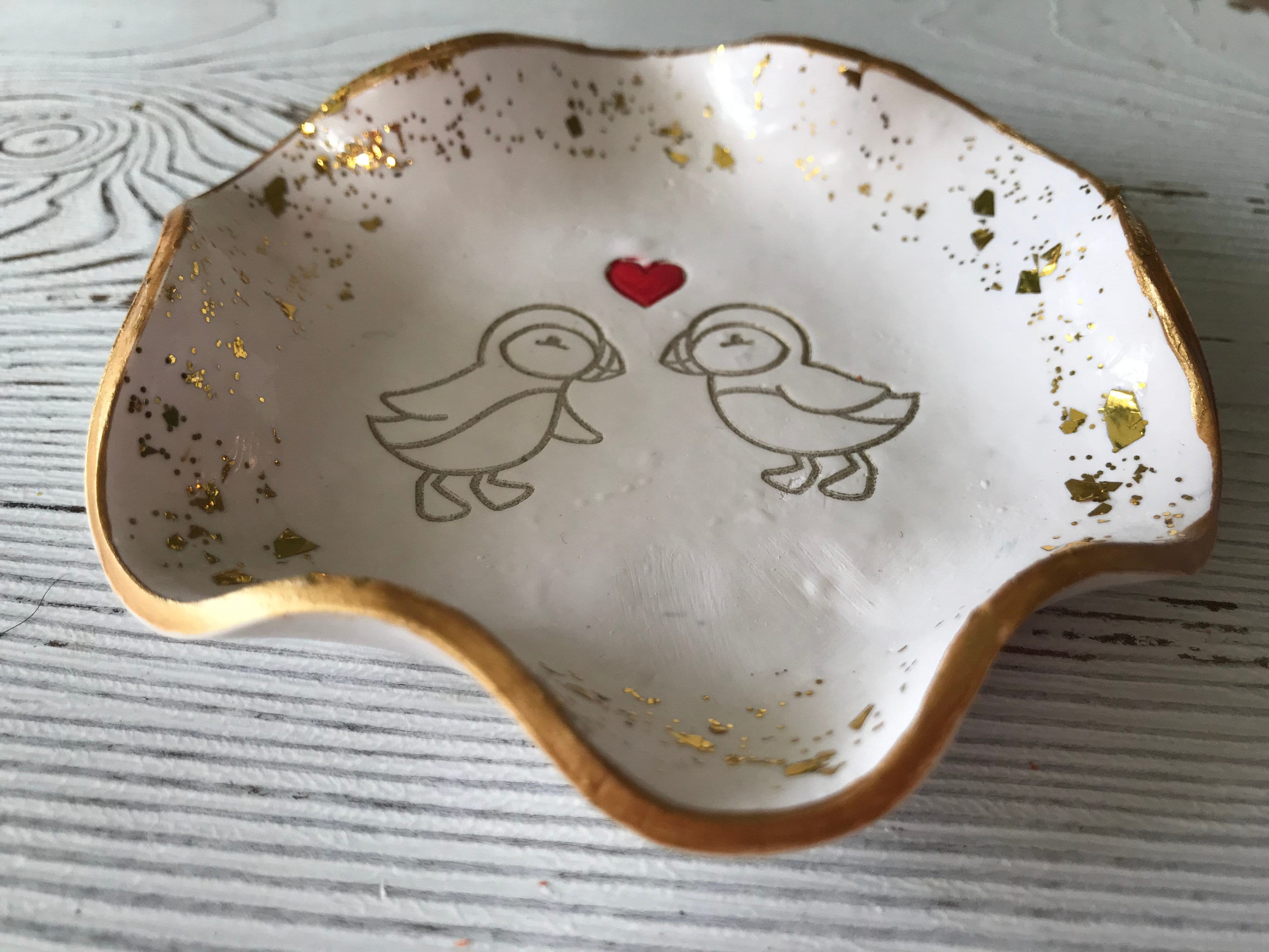 Puffin Ring Dish Puffin Gifts Valentines Day Gift Puffin | Etsy