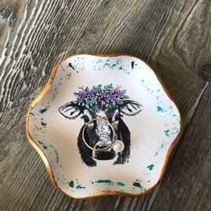 Cow Ring Dish Heifer Ring Dish Calf Ring Dish Cow Gifts | Etsy