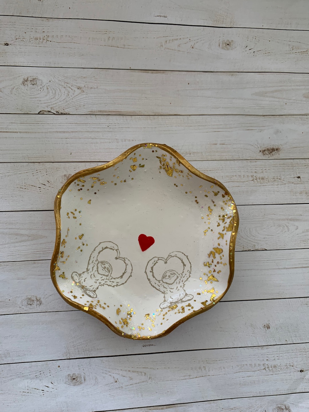 Sloth Ring Dish, Sloth Home Decor, Sloth Jewelry Dish, Gift for Him ...