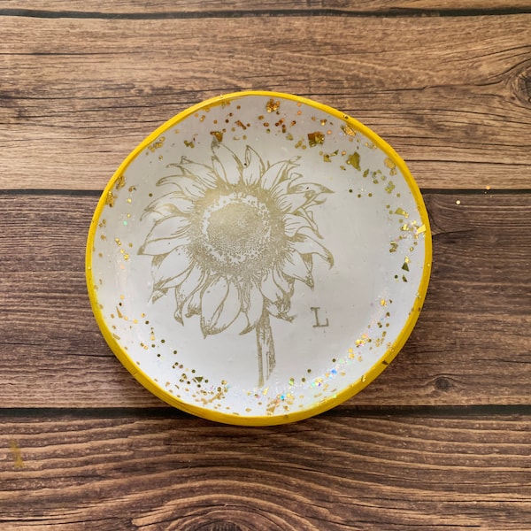 Sunflower Dish - Etsy