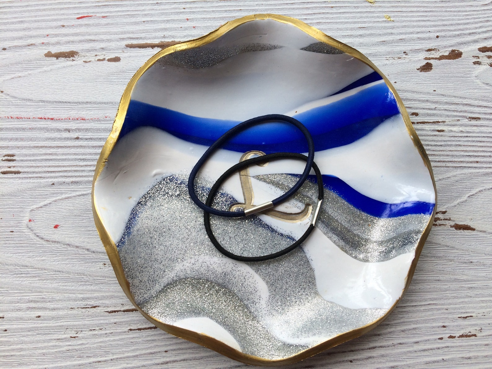 Wedding Ring Dish Bridesmaid Gift Monogram Ring Dish | Etsy