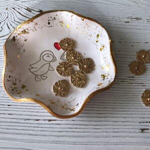 Puffin Ring Dish, Puffin Gifts, Valentines Day Gift, Puffin Catchall ...