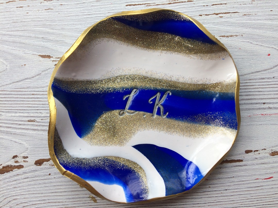 Glitter Ring Dish, Personalized Gifts for Women, Bridal Party Gifts ...