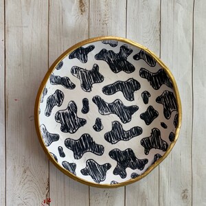 Cow Print Ring Dish, Cow Print Dish, Gift for Couples, Gift for Bride ...