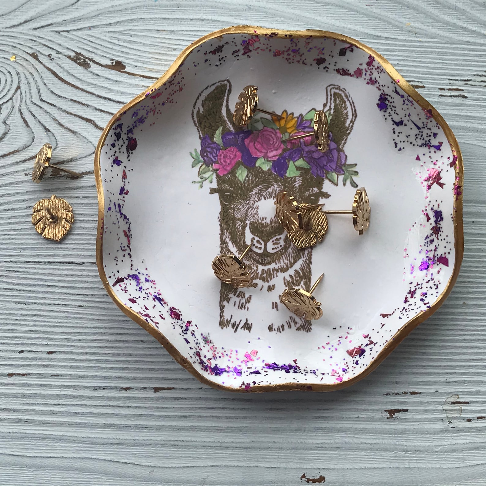 Llama Ring Dish Llama Wedding Gifts Llama Valentines Day | Etsy