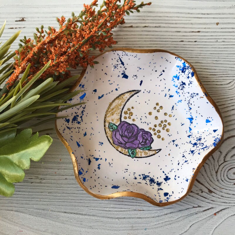 Moon and Stars Dishes - Etsy
