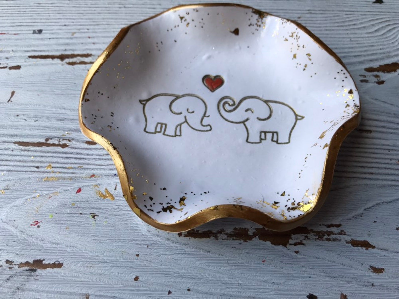 Elephant Ring Dish Elephant Gifts Elephant Love Gift | Etsy