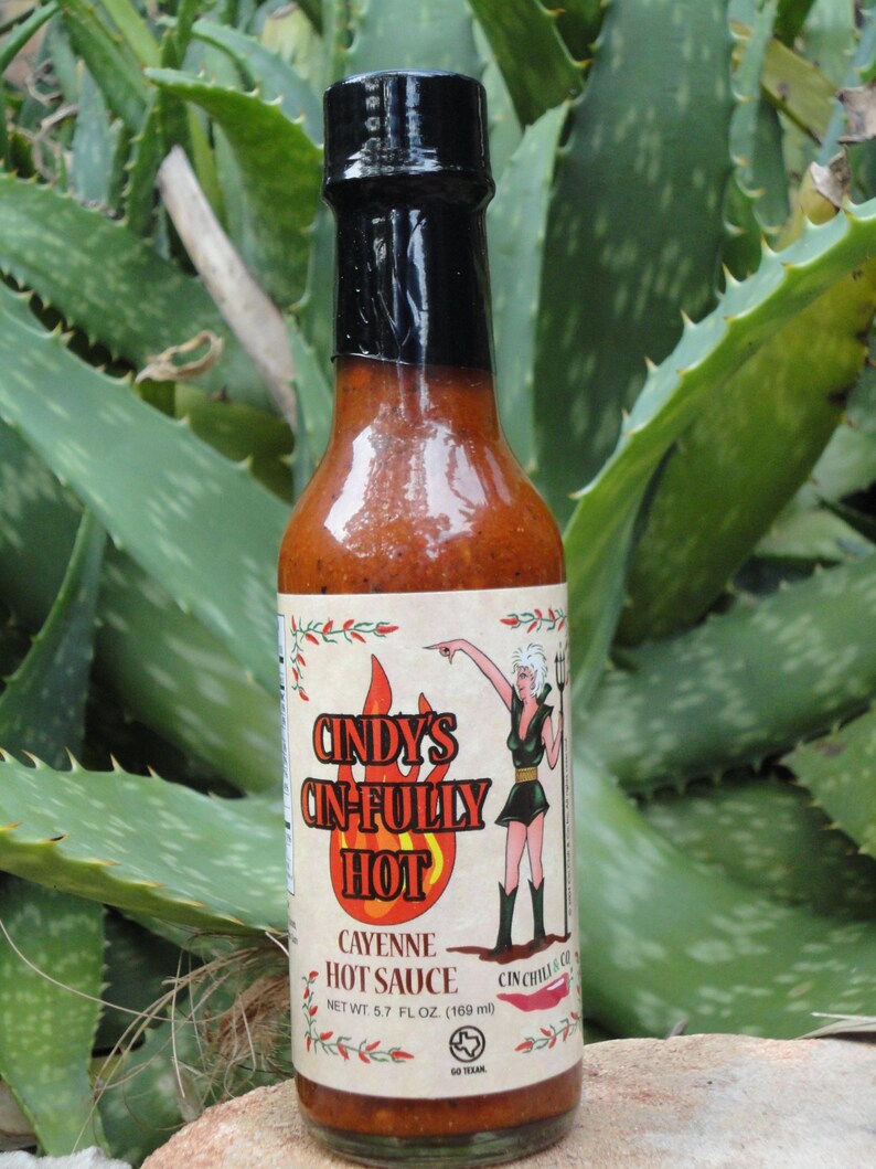 Cindy's Cin-fully Hot Cayenne Hot Sauce - Etsy