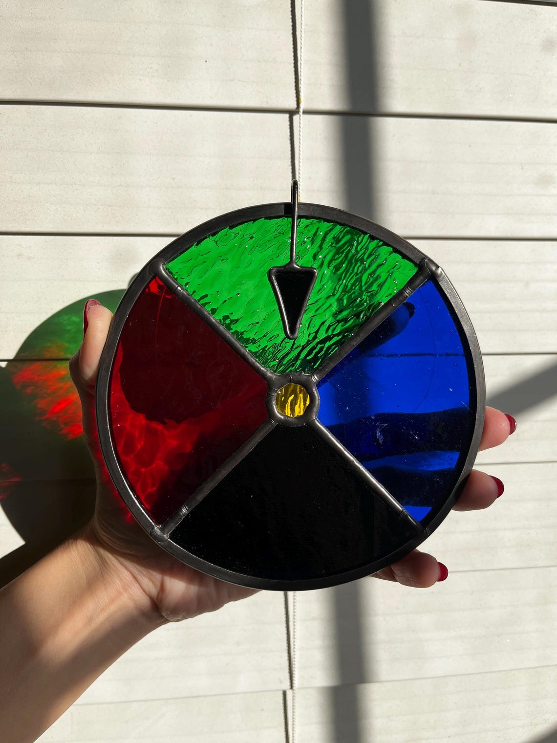 MINI Howl's Moving Castle Dial: Stained Glass Art, Studio Ghibli Decor ...