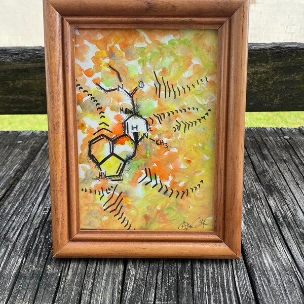 Lsd Molecule Art - Etsy