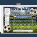 Editable Soccer Calendar Fundraiser Template Clear the Board - Etsy