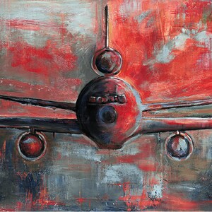 KC-10 - Giclée Print (canvas Stretched or Unframed), Aircraft Art by ...