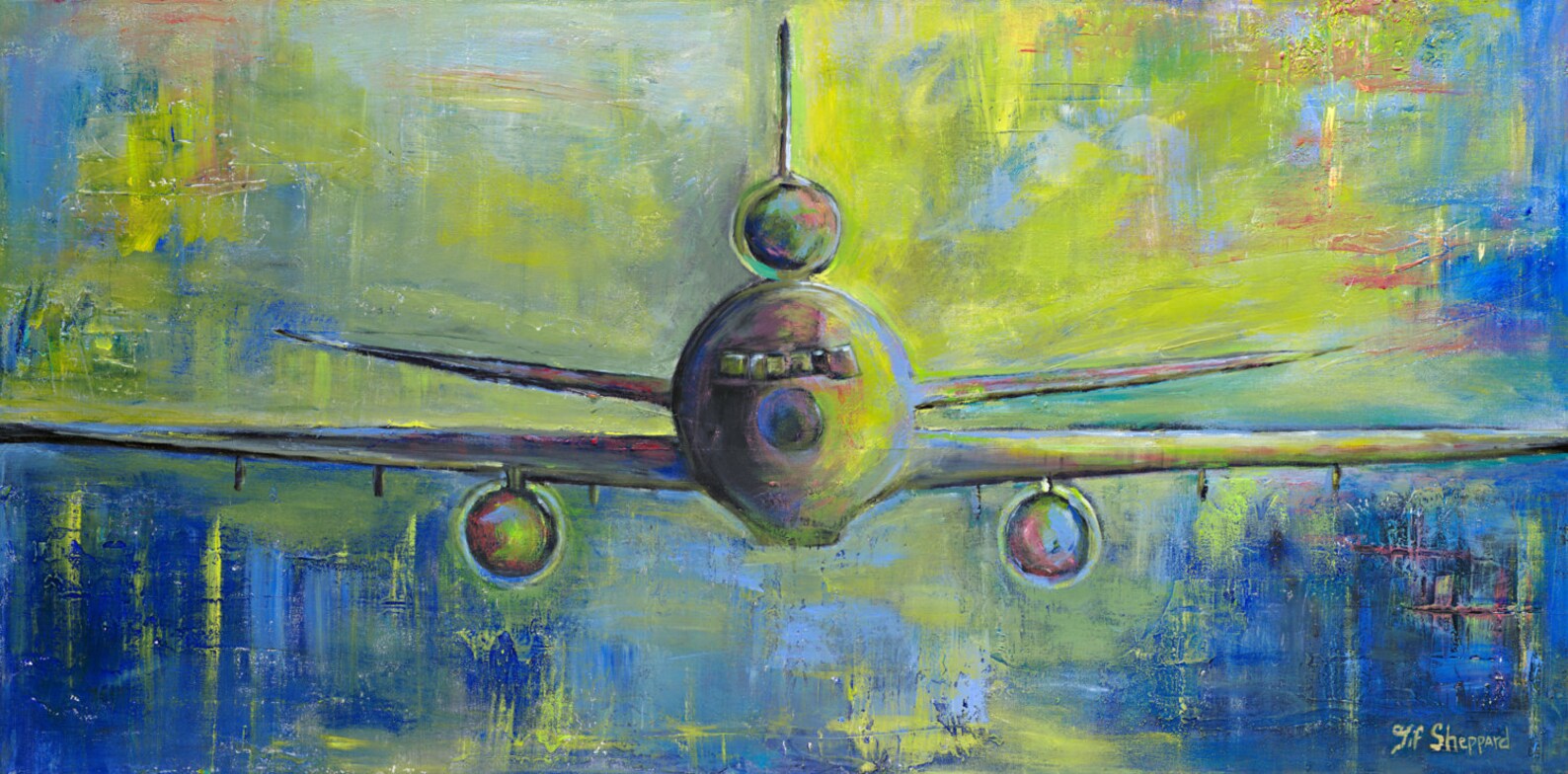 KC-10 - Giclée Print (canvas Stretched or Unframed), Aircraft Art by ...