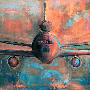 KC-10 - Giclée Print (canvas Stretched or Unframed), Aircraft Art by ...