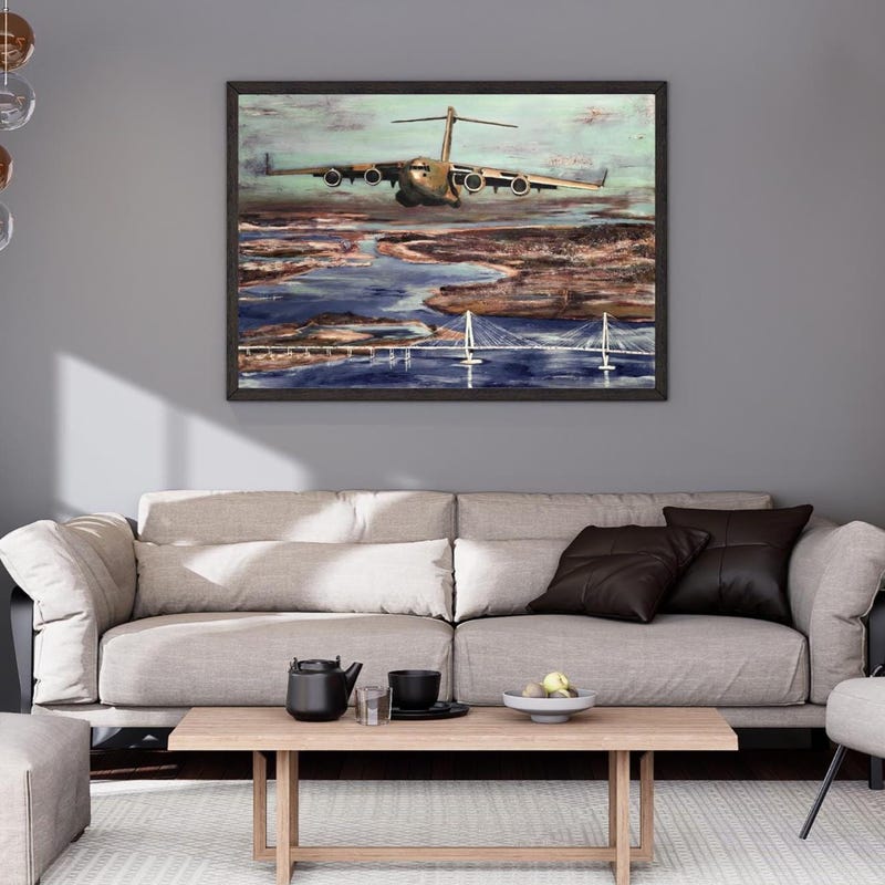 Aircraft Acrylic Painting - Etsy