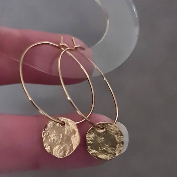 Dangle Coin Earrings - Etsy