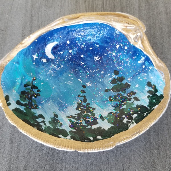 Painted Clam Shells - Etsy