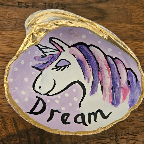 Painted Clam Shell - Etsy