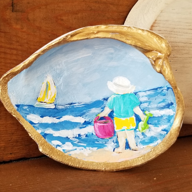 Painted Seashells - Etsy