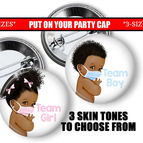 Gender Reveal Mask - Etsy