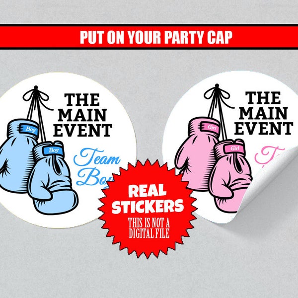 Boxing Gender Reveal Decorations - Etsy