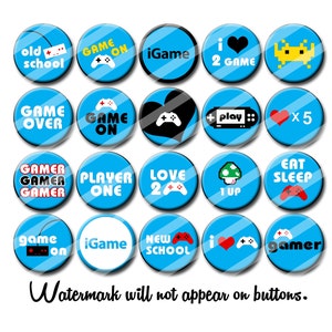 Gamer Video Gamer Pins Video Gamer Gifts 1.25 Inch Pinback - Etsy