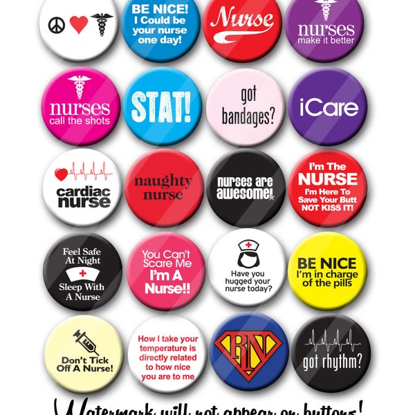 Funny Buttons - Etsy