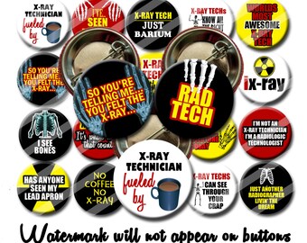 X Ray Tech Pins | Etsy