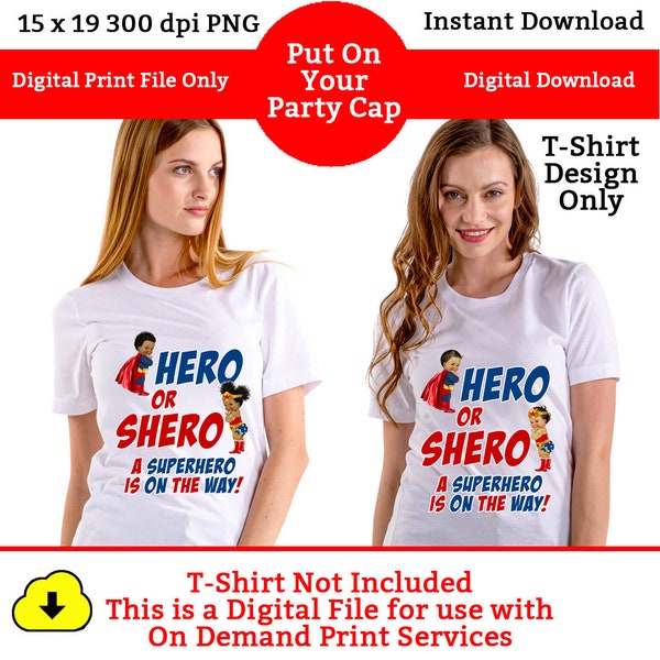 Super Hero Gender Reveal Invitations - Etsy