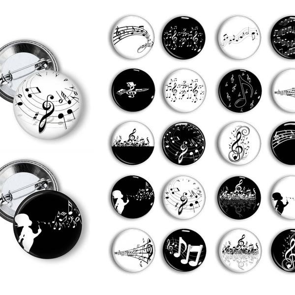 Music Buttons - Etsy
