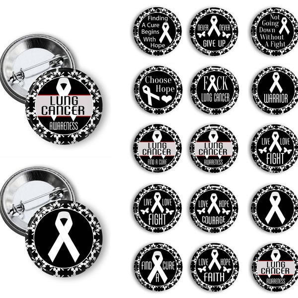 Lung Cancer Ribbon - Etsy